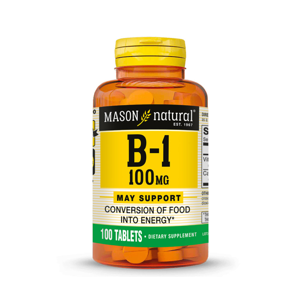 B1 100mg Mason 100tab
