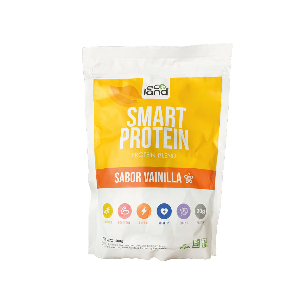 Smart protein Vainilla Ecoland 500g - Flora y Fauna