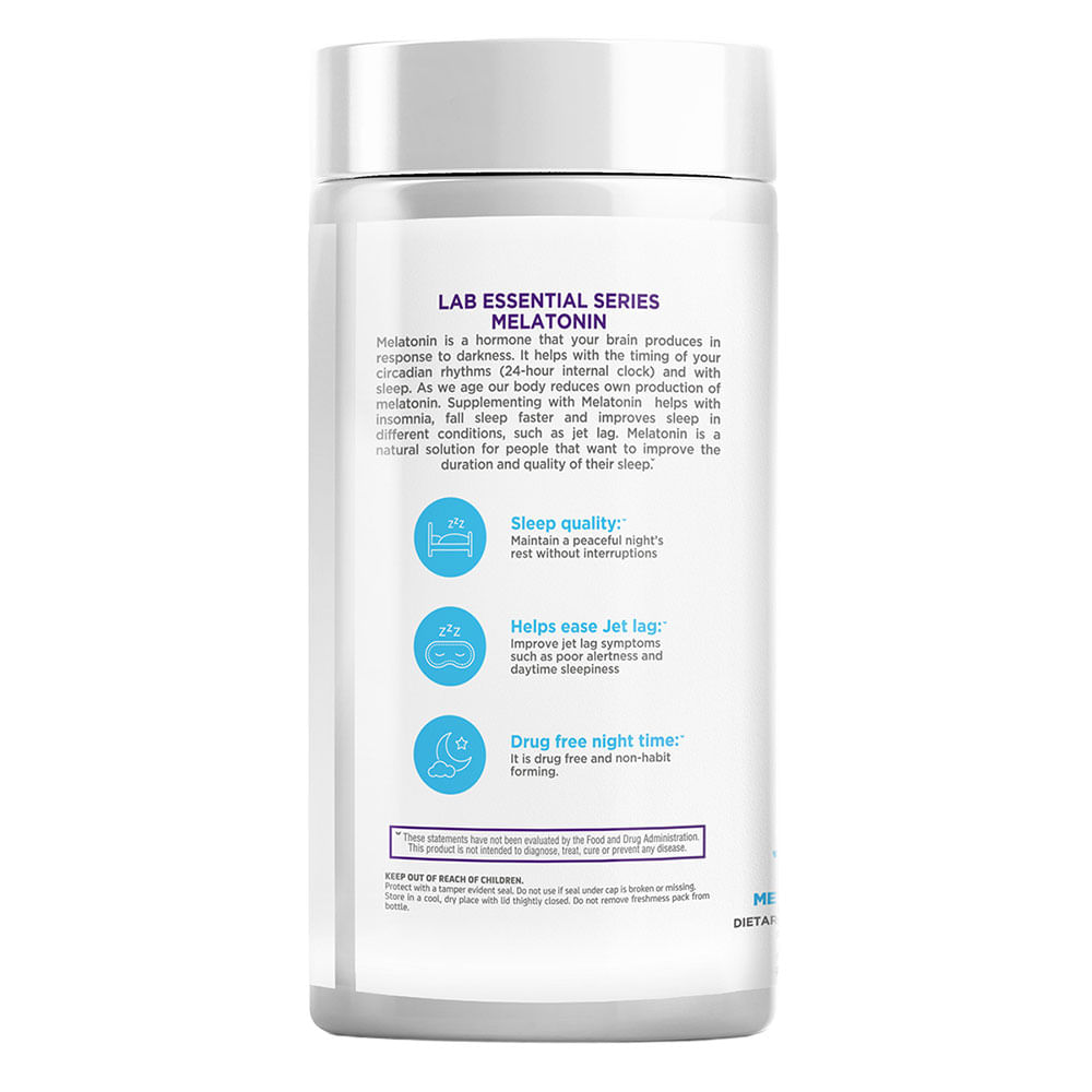 Melatonin 1mg Lab Nutrition 90Tab