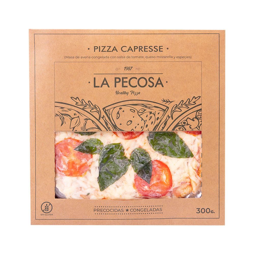 PIZZA CAPRESSE LA PECOSA HEALTHY - Flora y Fauna